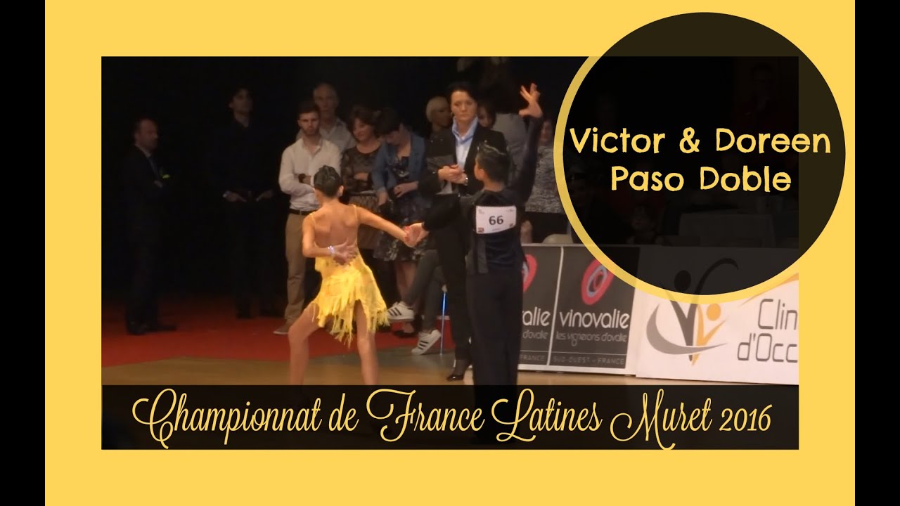 Victor & Doreen, FRA | Ch. de France Juniors II Latines 2016 | 1/2 Paso ...