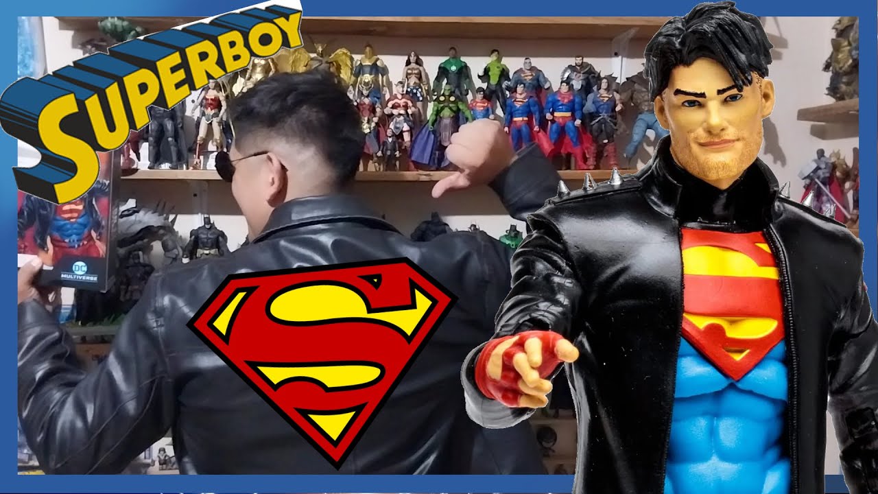 🔥 Superboy DC Multiverse McFarlane Toys | Unboxing & Review en Español | Otero Collector - YouTube