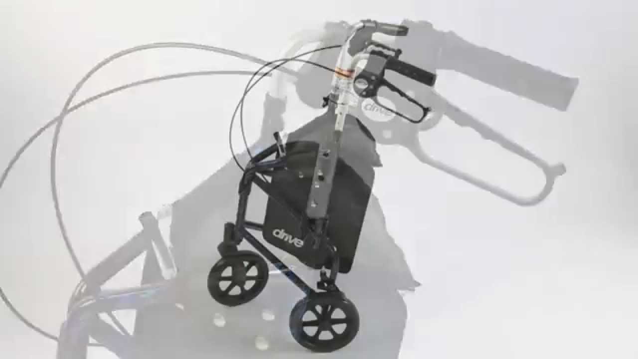 How to set up a Tri Walker - Mobility 2000 LTD. - YouTube