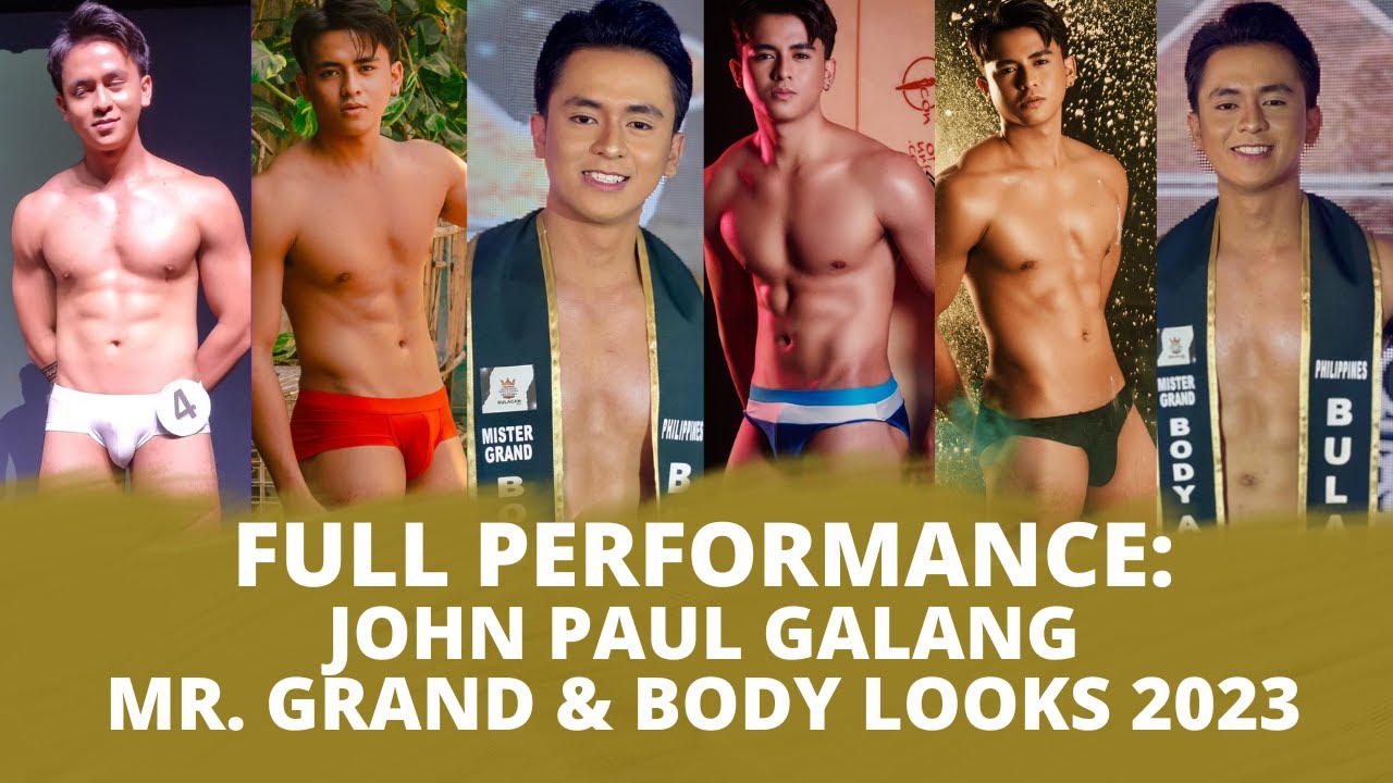 FULL PERFORMANCE: PAUL JOHN GALANG | Mister Grand Body & Looks Philippines Bulacan 2023 Grand ...