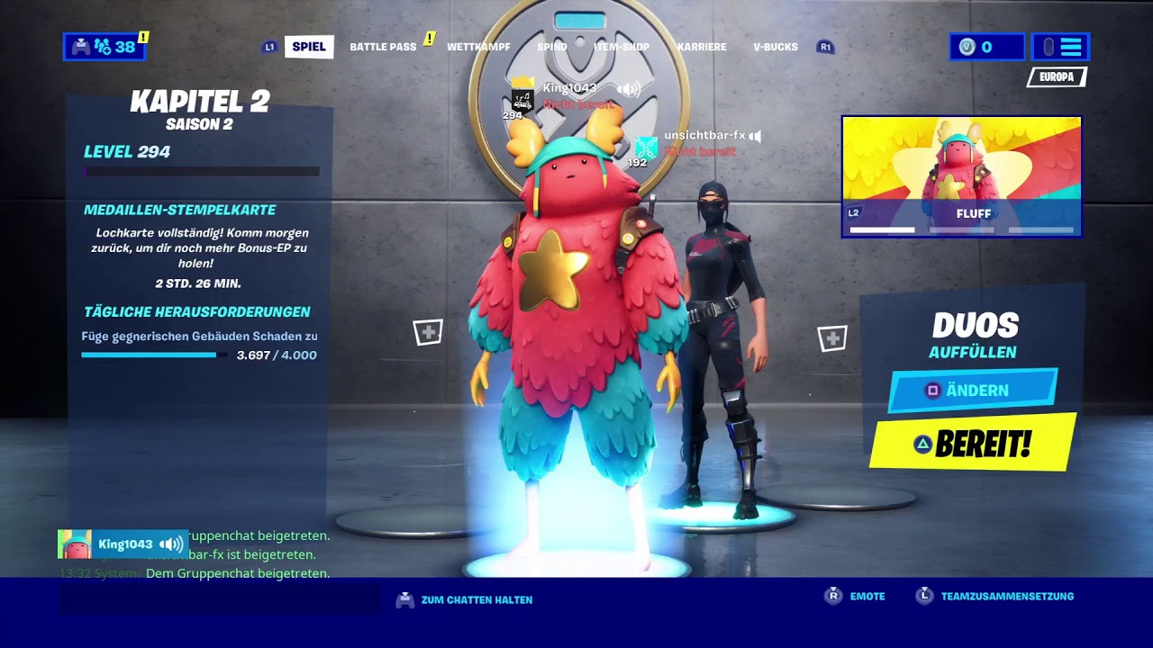 Fortnite"FLUFF SKIN"MONGRAALS NEUER MAIN SKIN???Vorstellung+Gameplay ...