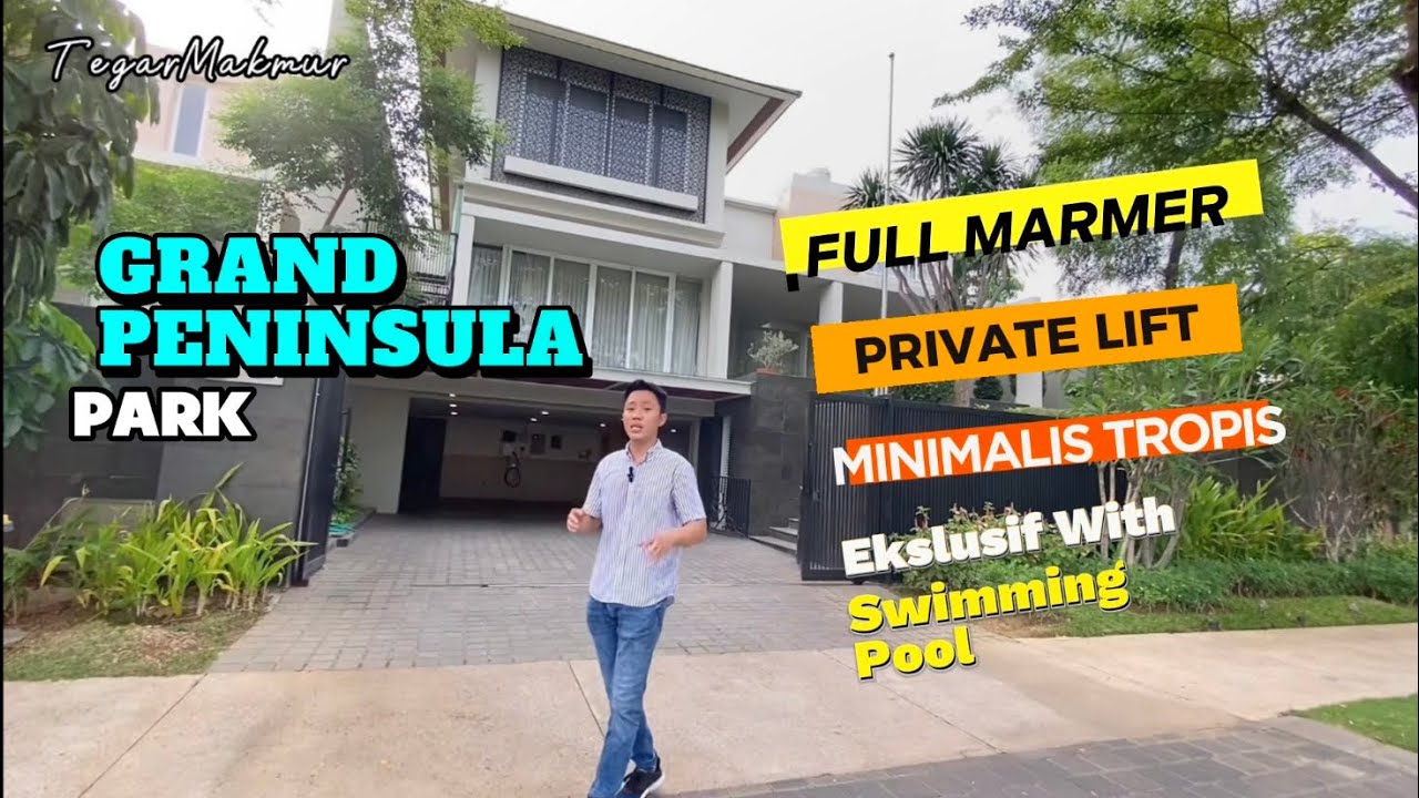 Terbaik di Surabaya Timur !! Grand Peninsula Park 3 Lantai - Eksklusif ...