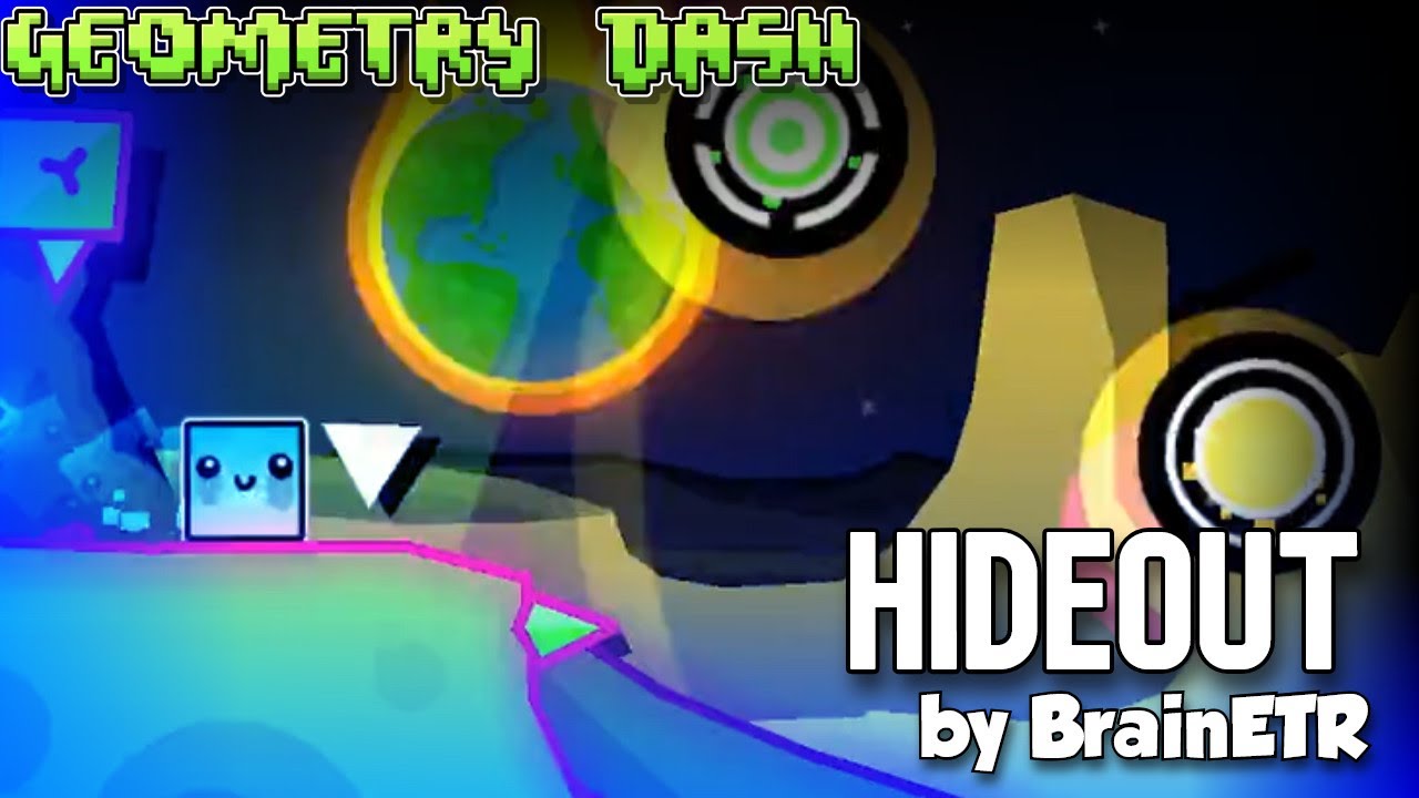 Geometry Dash 2.2 -- "HideOut" by BrainETR - YouTube