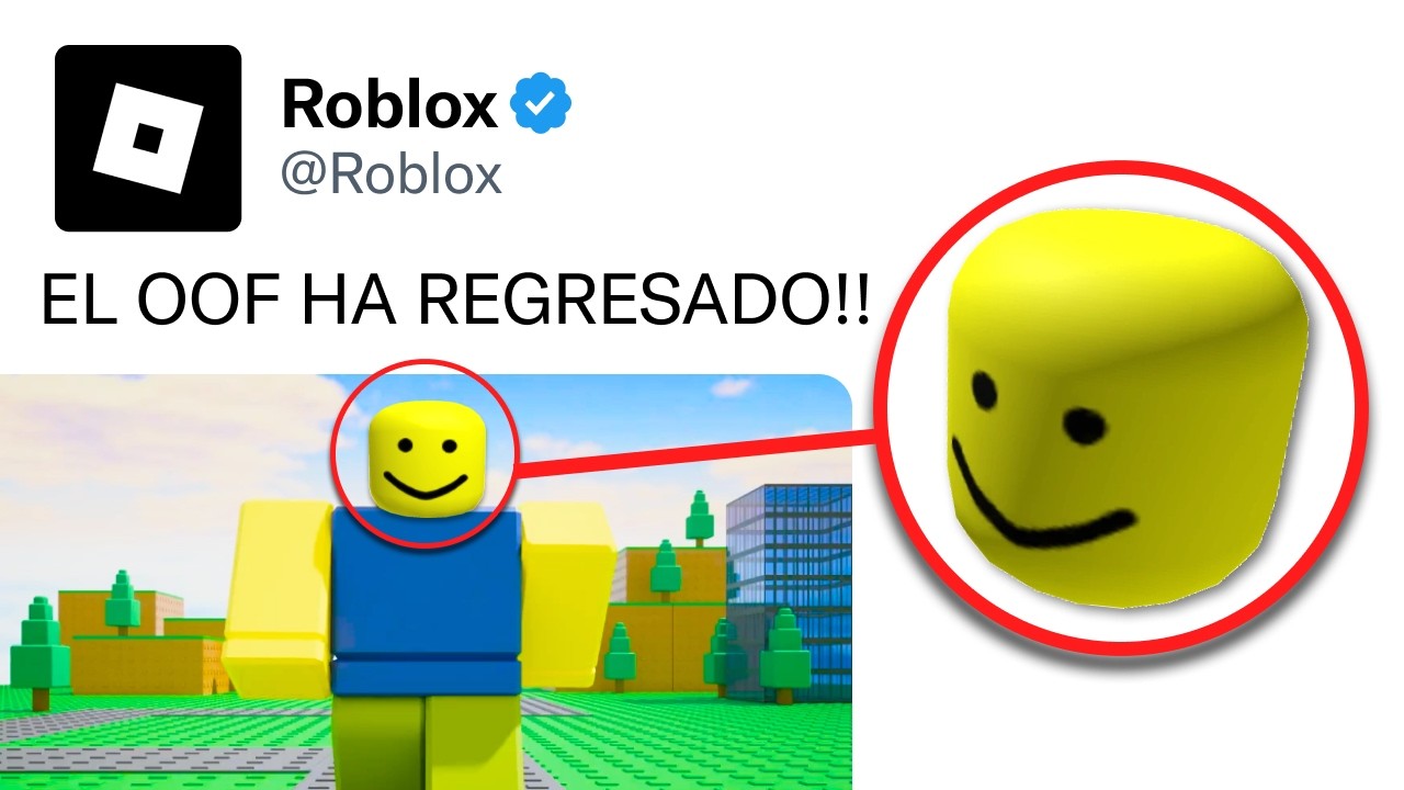 😱 EL OOF REGRESO A ROBLOX!! - YouTube