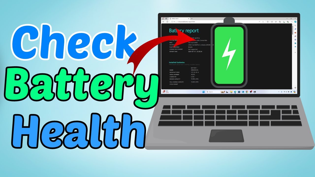 How to Check Battery Health in Laptop Windows & Know When to Replace ...