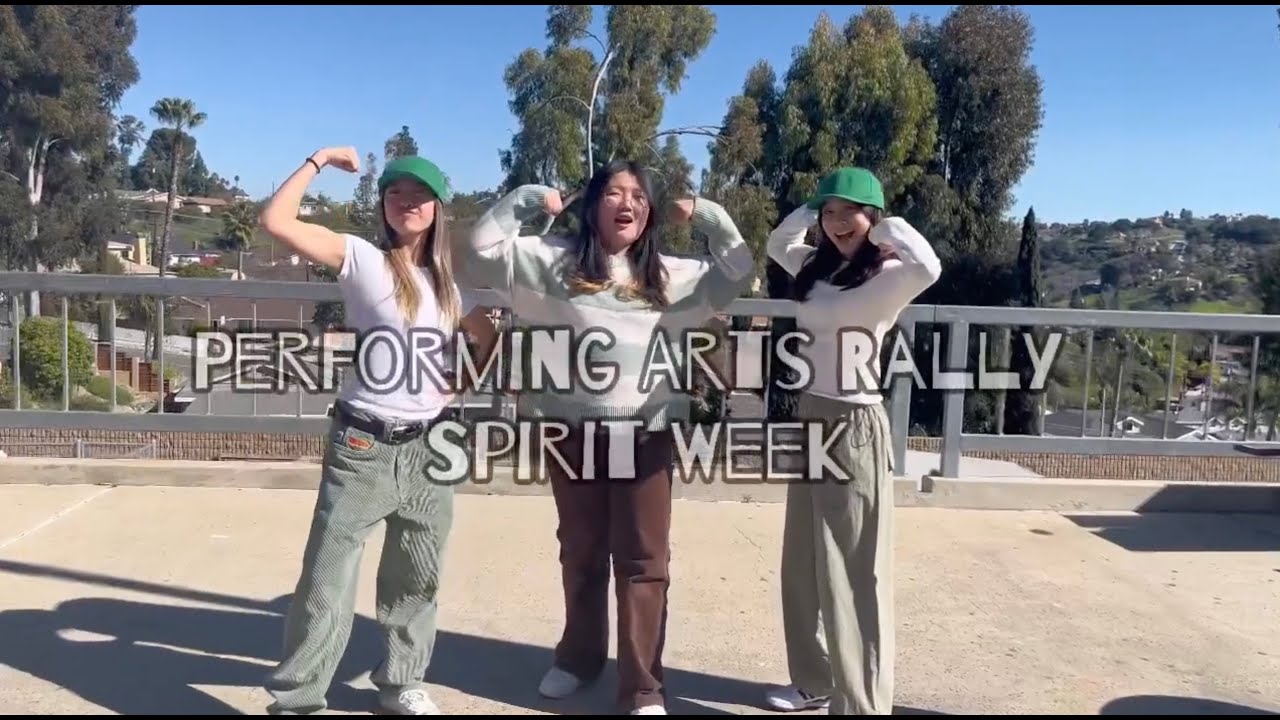 PERFORMING ARTS SPIRIT WEEK - YouTube