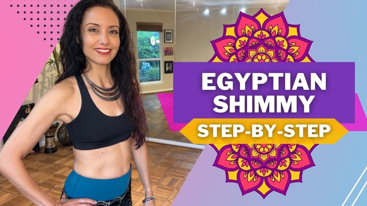 Master the Egyptian Shimmy Step-by-Step | Beginner Belly Dance Tutorial 💃🏻 - YouTube