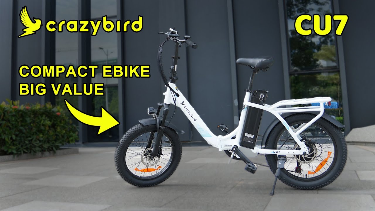 Crazybird CU7 ebike，Commuter ebike，2 years warranty - YouTube