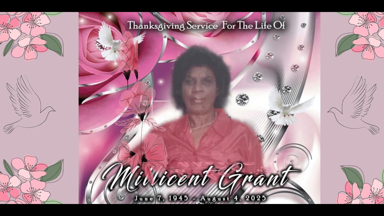 Celebrating the life of Millicent Grant - YouTube