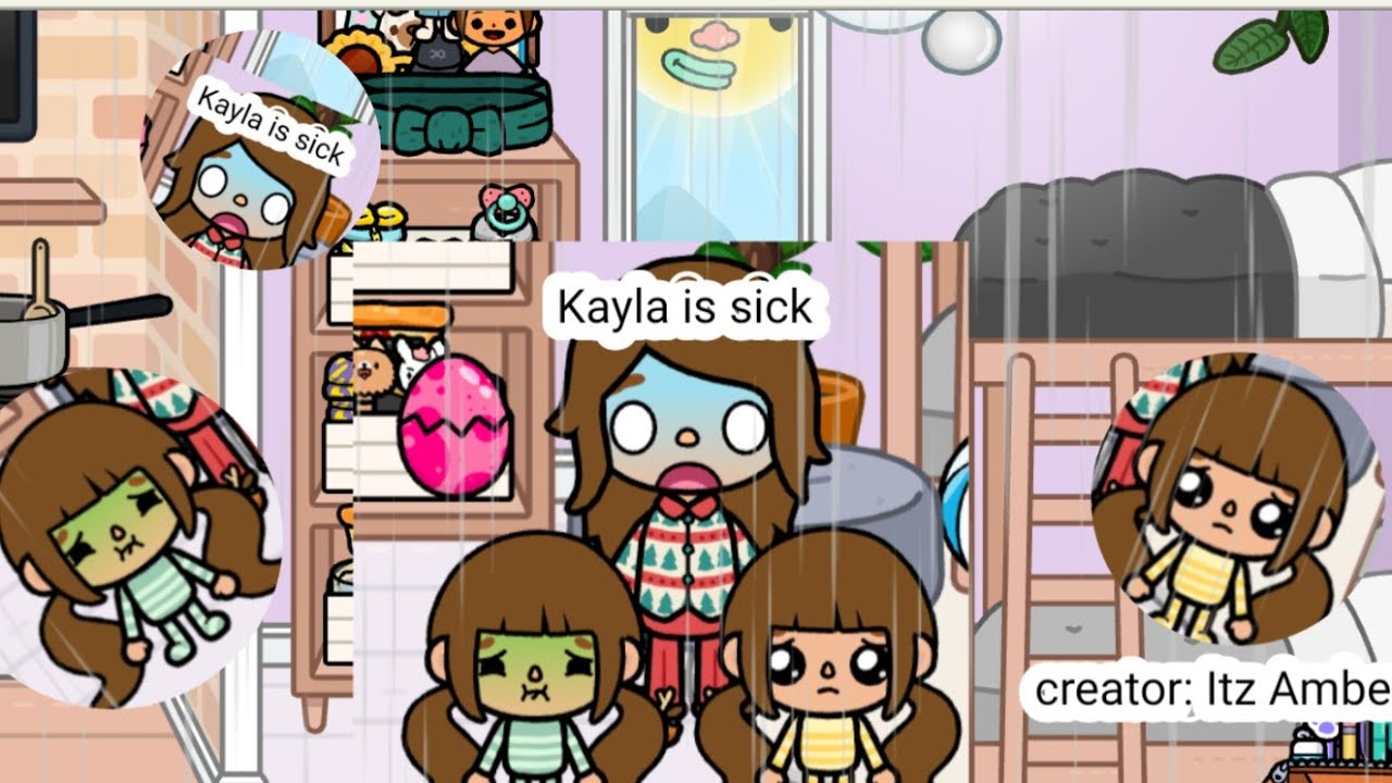 Kayla is sick 😫 🤒 😷 - YouTube
