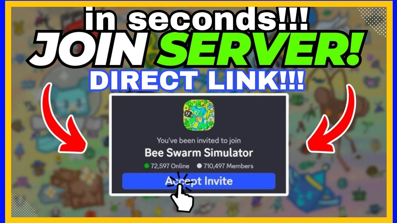 How to Join the Bee Swarm Simulator Discord Server (Working Links 2025 ...