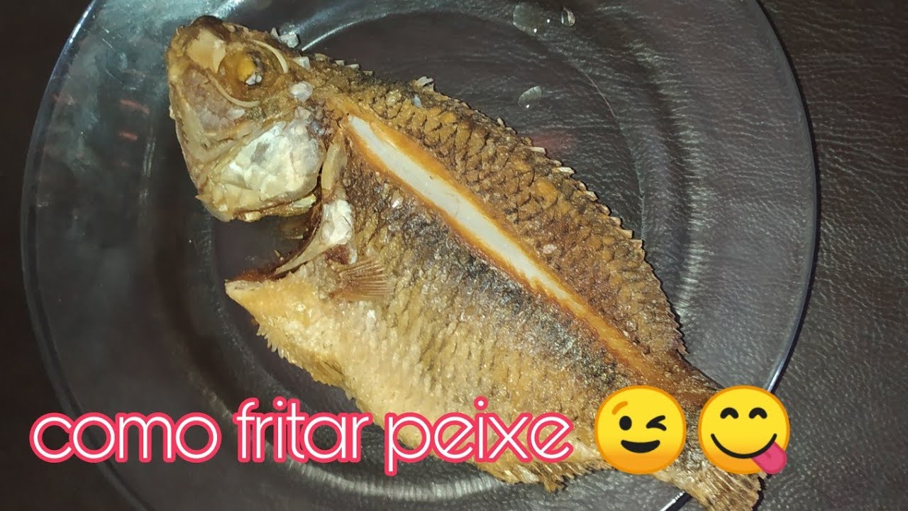 como fritar peixe (sem esmagar e sem farinha)#peixe #peixefrito - YouTube
