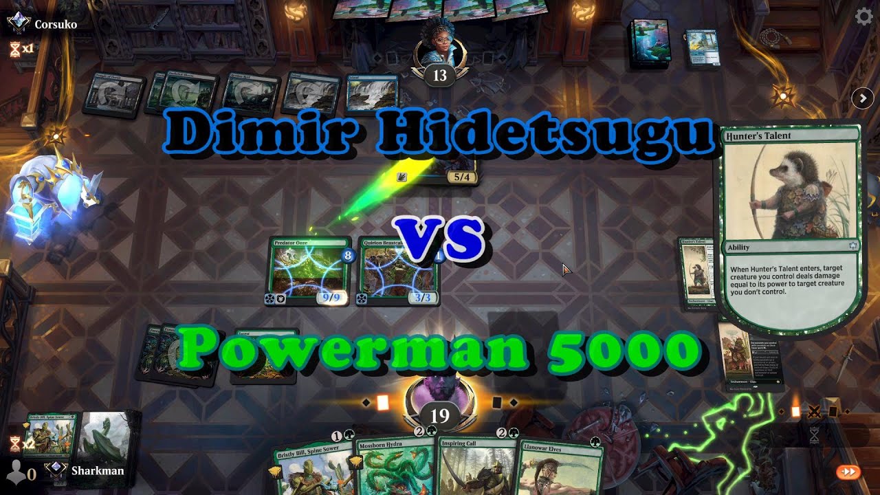 Game Shot 364 | Predator Ooze Hits Hard | FDN Standard | MTG Arena ...