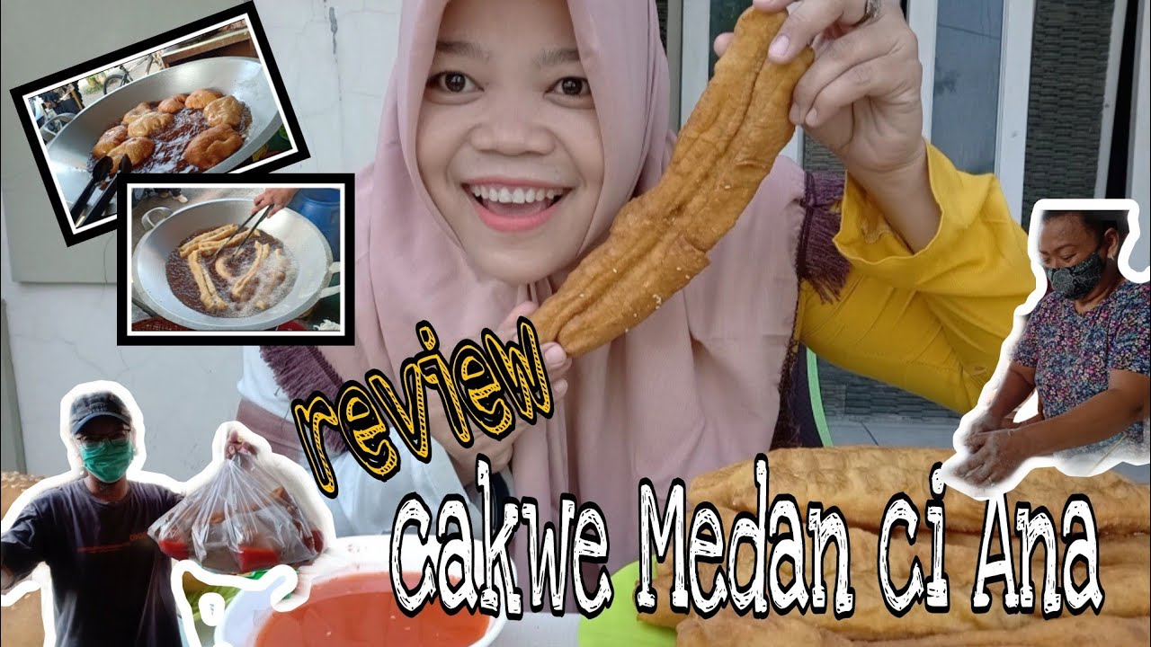 cakwe Medan ci Ana pasar FAMILY MART Harapan Indah - YouTube