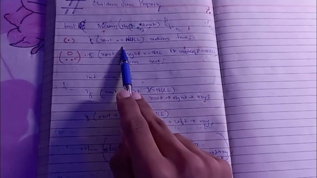 Children Sum Property - Solution || Binary Trees - YouTube