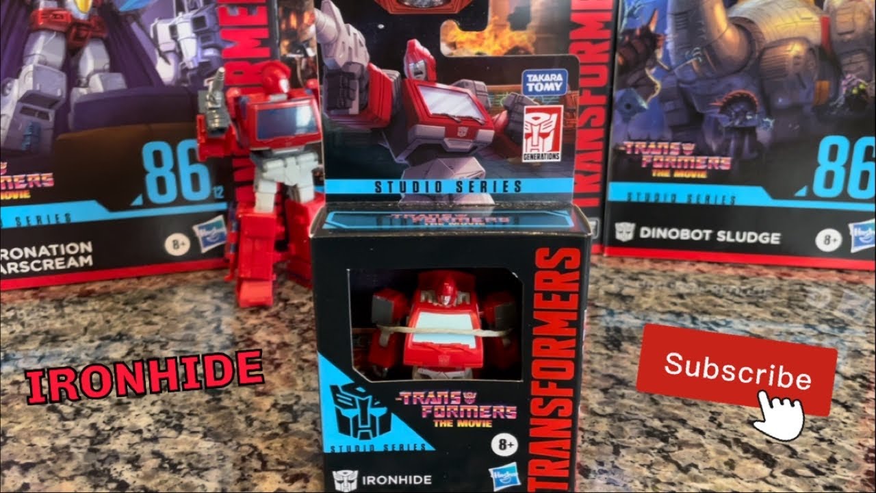 Ironhide Core Class Transformers unboxing and transforming - YouTube