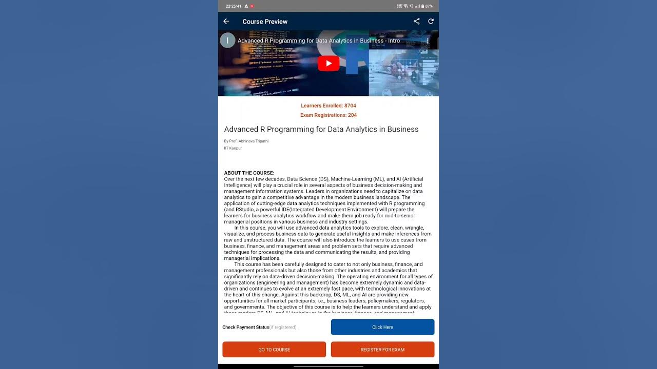 NPTEL Advanced R Programming for Data Analytics in Business Week-2 Assignment Answers - YouTube