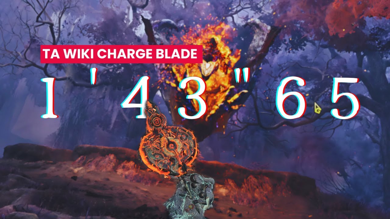 MHWilds: Guardian Rathalos / 護竜リオレウス - Charge Blade 1'43"65 - YouTube