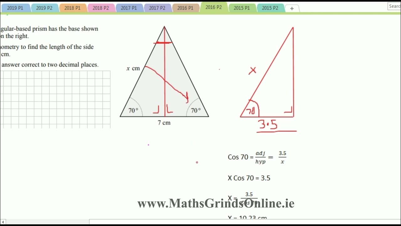 2016 P2 Question 12 JCH - YouTube