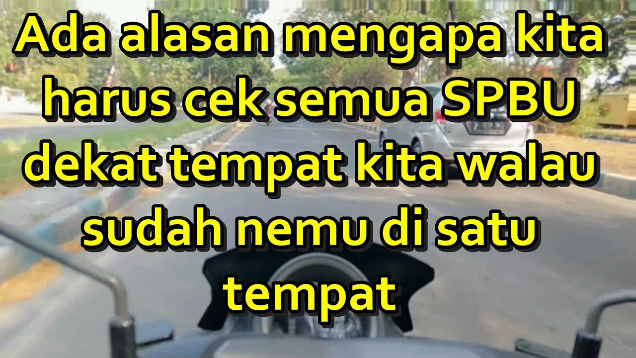Memang beli mesran SAE 40 / B40 itu harus di SPBU, tapi yang jangan di ...