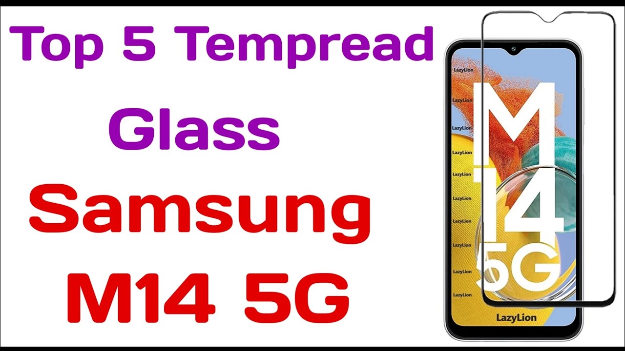 Samsung M14 5G Tempered Glass | Best tempered glass samsung galaxy m14 ...