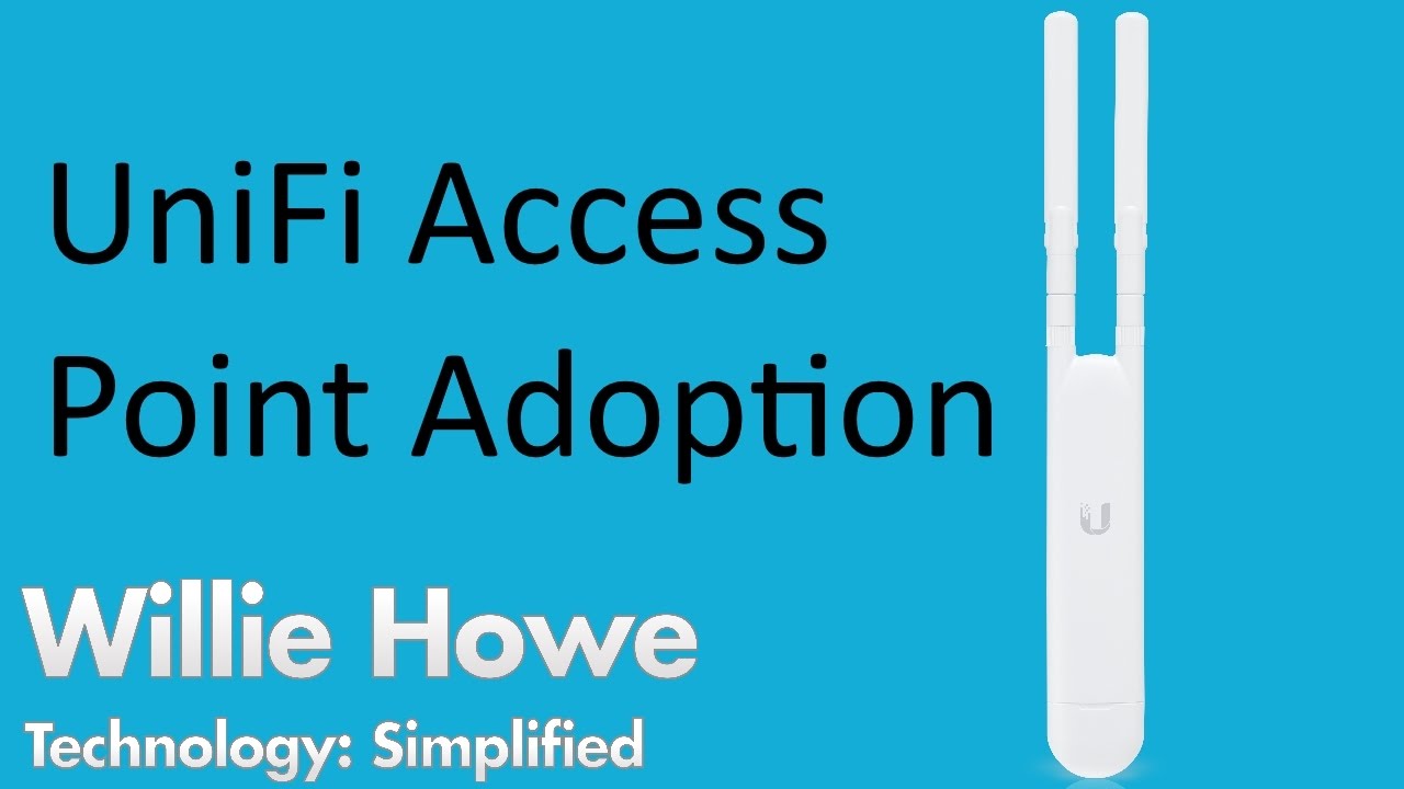 UniFi Access Point Adoption - YouTube