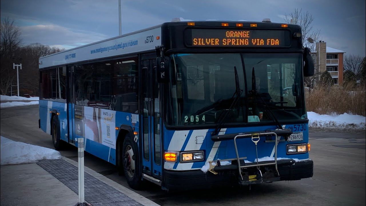 Montgomery County Transit Ride On FLASH: 2008 Gillig Advantage LF40 ...