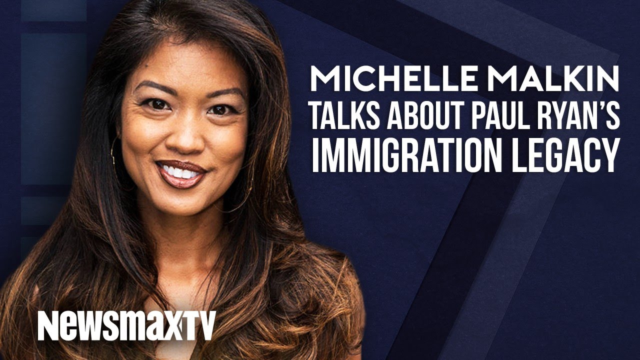 Michelle Malkin Talks About Paul Ryan's Immigration Legacy - YouTube