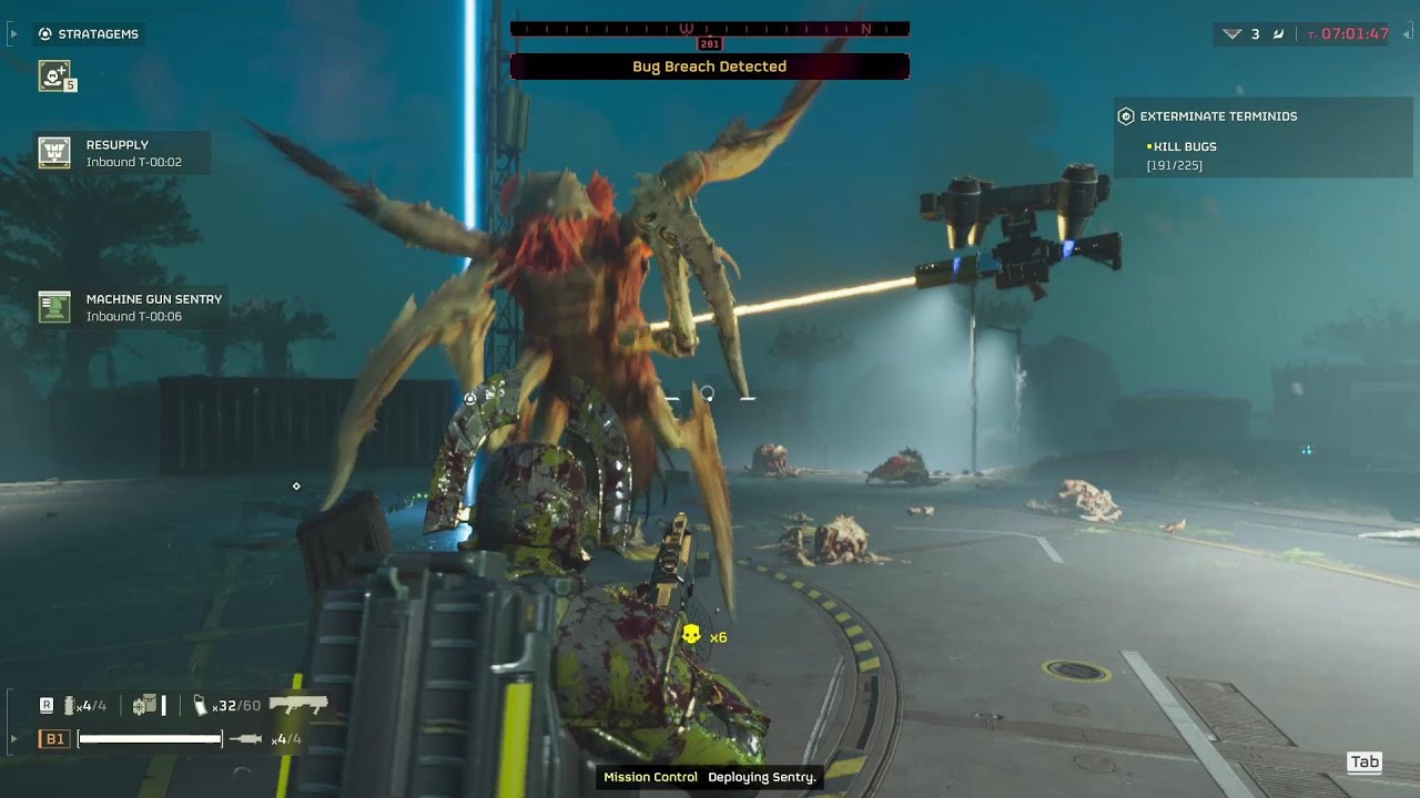 Squashing Som Bugs - HellDivers 2 - YouTube