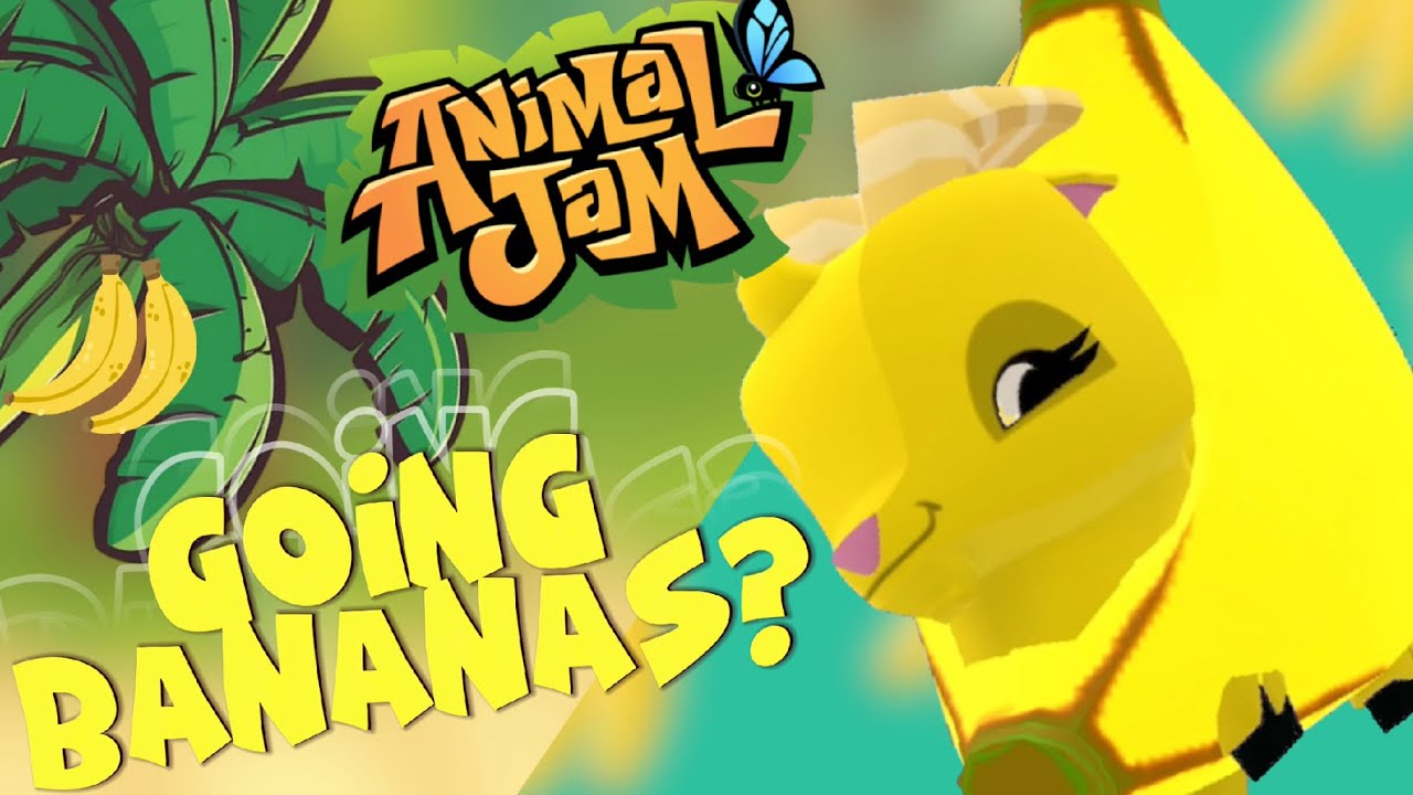 GOING BANANAS IN ANIMAL JAM? HAPPY APRIL FOOLS DAY! 🍌 - YouTube