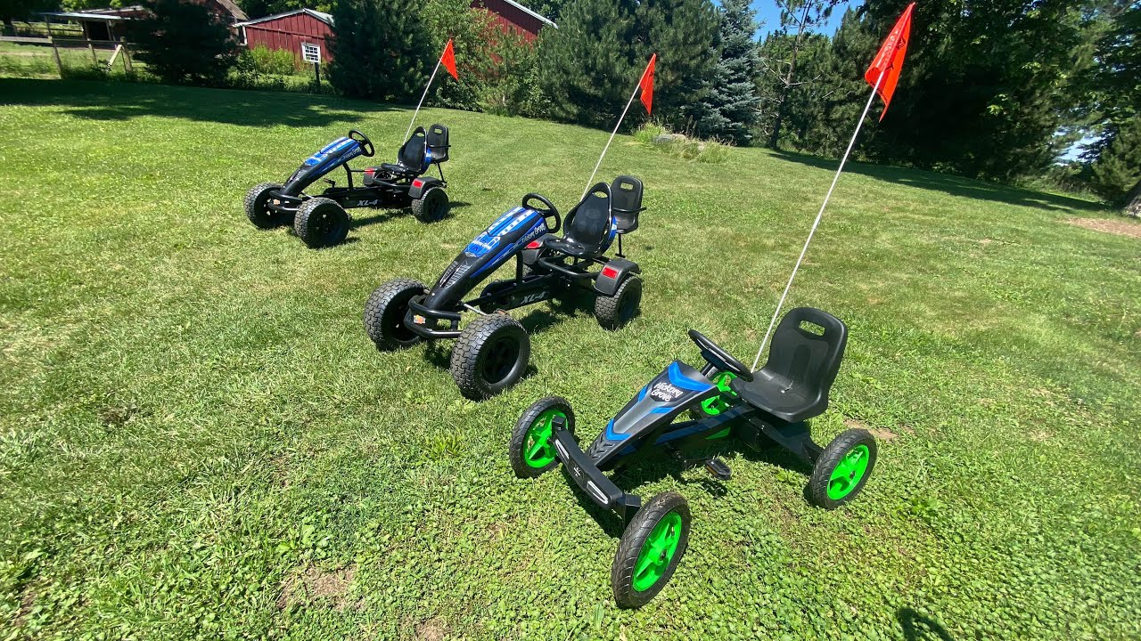 Prime karts xl-4 pedal kart review - YouTube