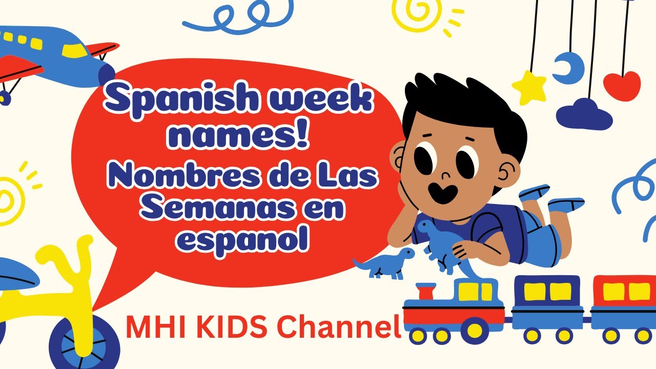 Spanish Week Names| nombres de las semanas en español | Learn week ...