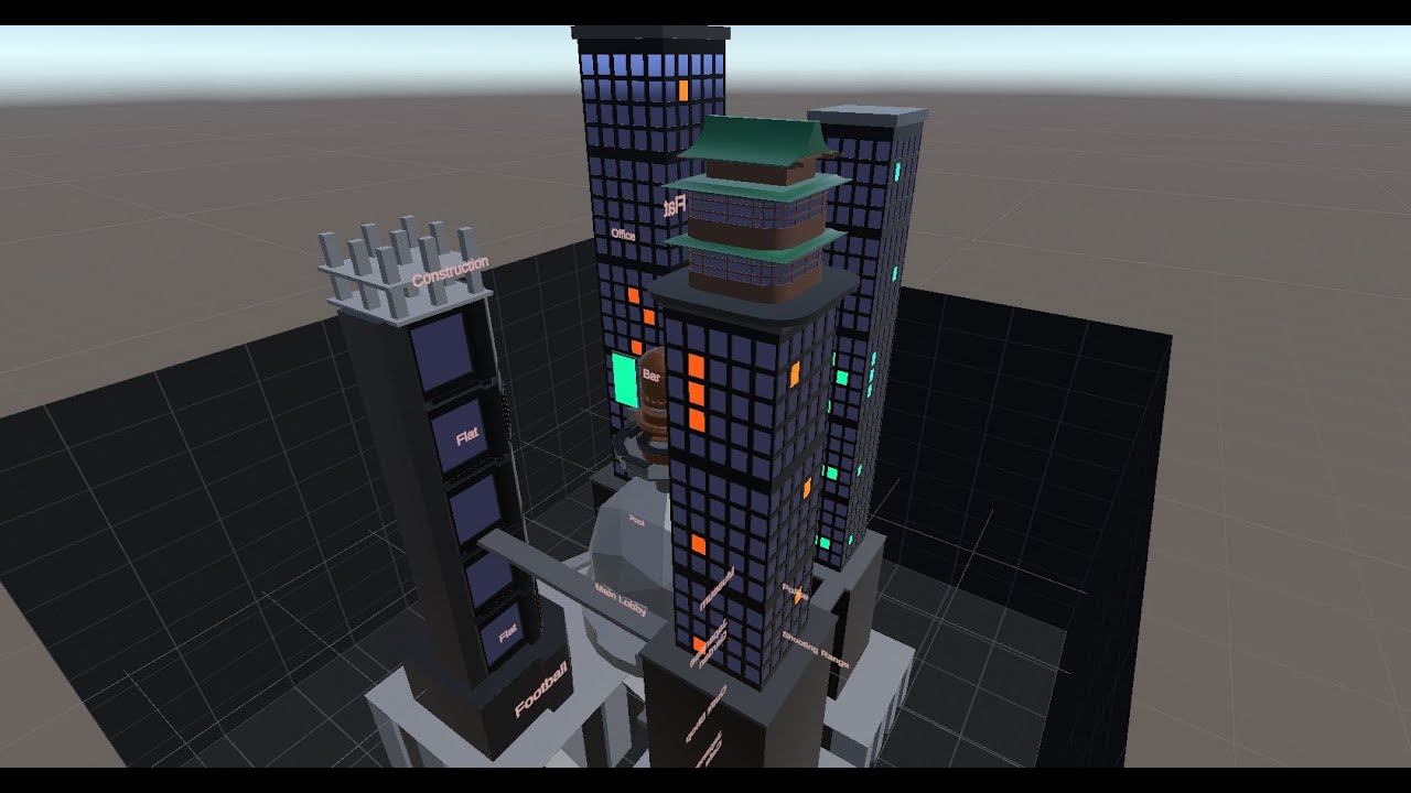 Abyss City creating. Gray blocking. Wadality VR. Abyss Map#2 - YouTube