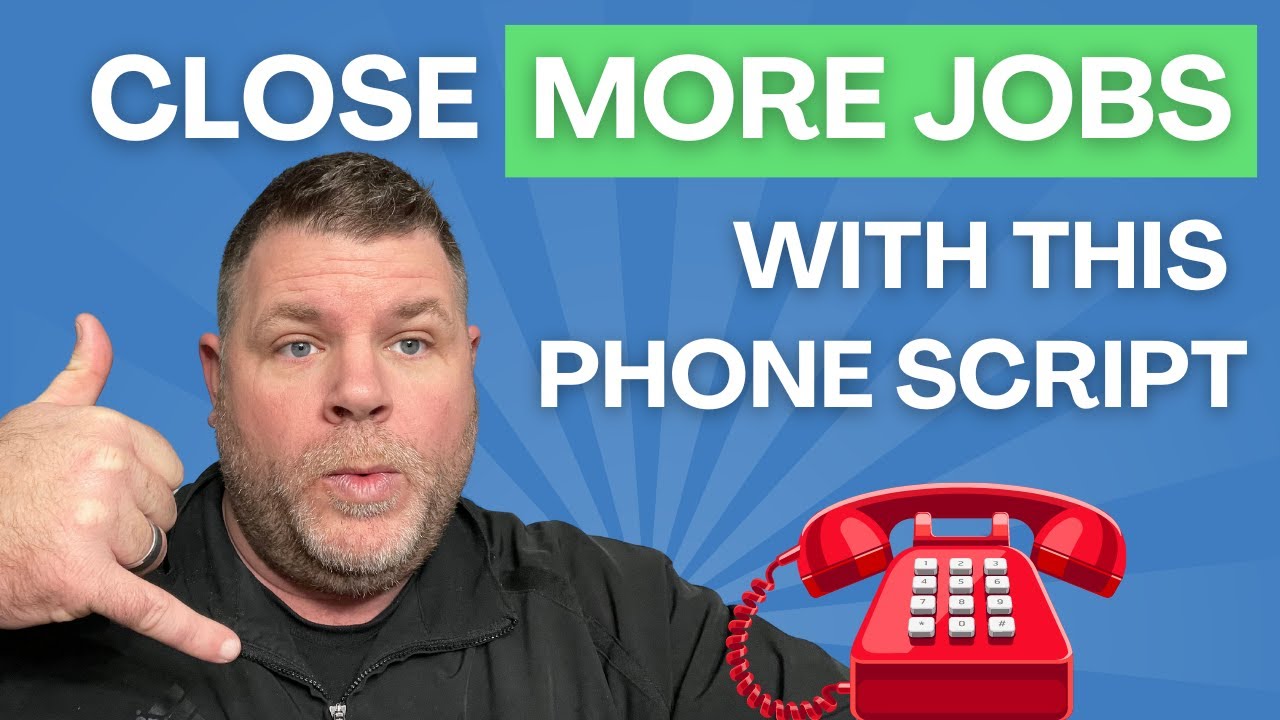 How A Good Phone-Answering Script Can Help You Book More Jobs - Episode ...