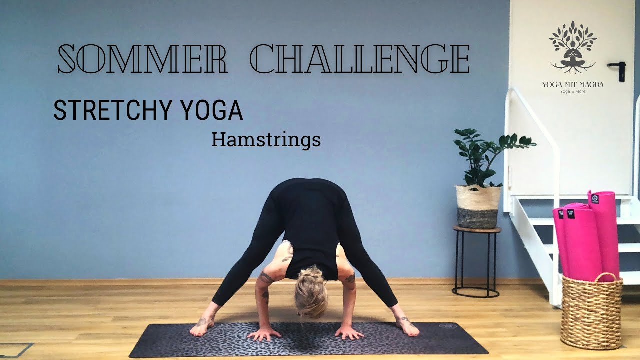 Stretchy Yoga für die Oberschenkelrückseite | Yoga für Hamstrings - YouTube