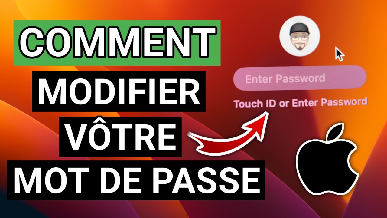 Comment changer le mot de passe sur MacBook - Comment modifier votre ...