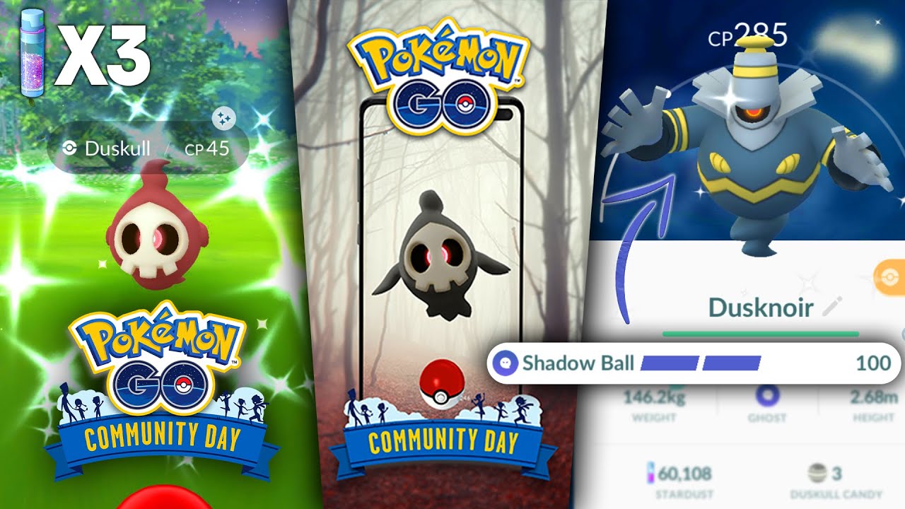 *DUSKULL COMMUNITY DAY* ANNOUNCED in POKEMON GO | EVENT DETAILS ...