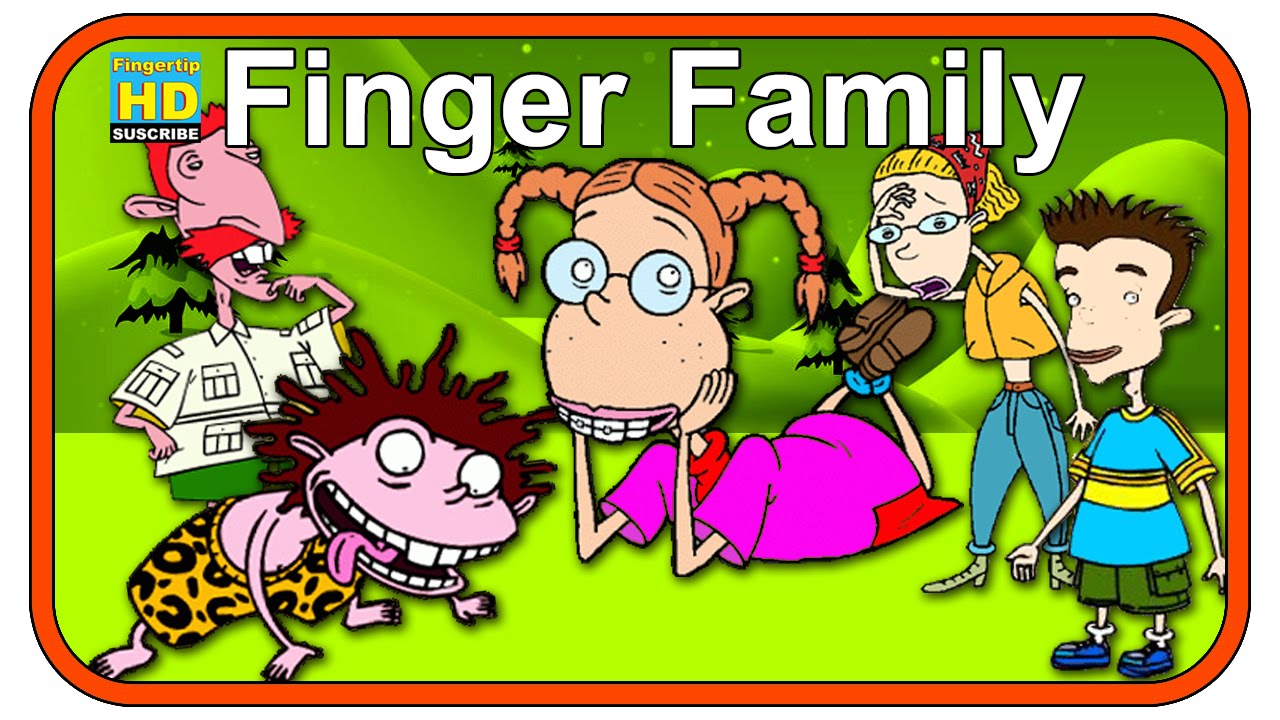 Finger Family Finger Family Thornberrys cartoons song | Fingertip ...