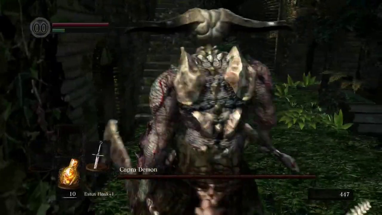 Capra Demon (Dark Souls) - YouTube