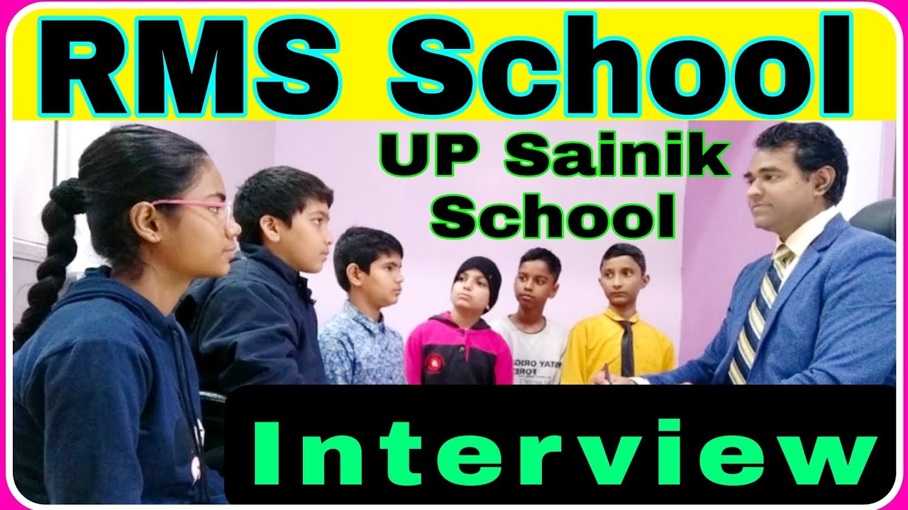 Rashtriya Military school interview @pdclasses | Rms school interview ...