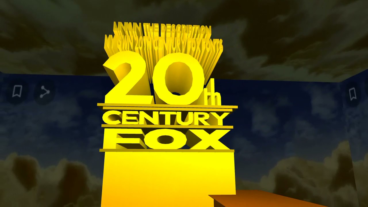 My own 20th century fox Fonts - YouTube