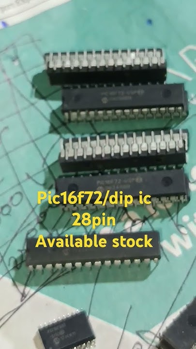 Pic16f72/dip ic rifurbished available, 8447940786 - YouTube