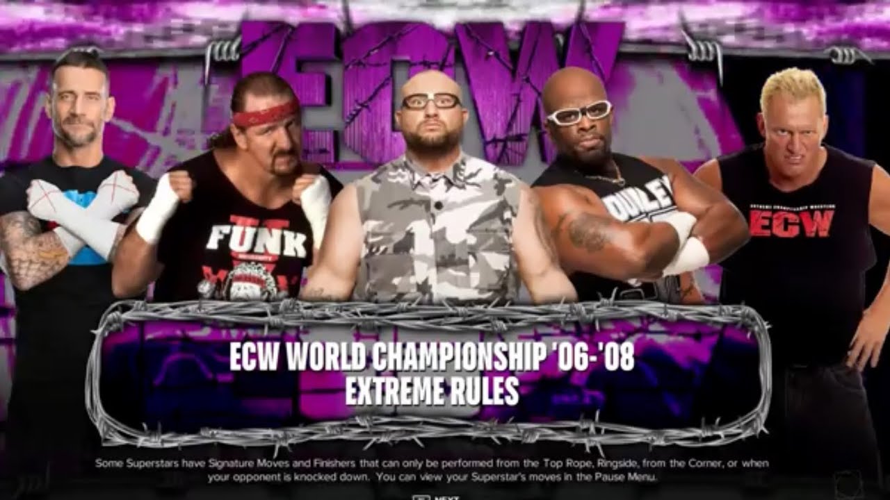 WWE2K24 ECW DLC! - YouTube