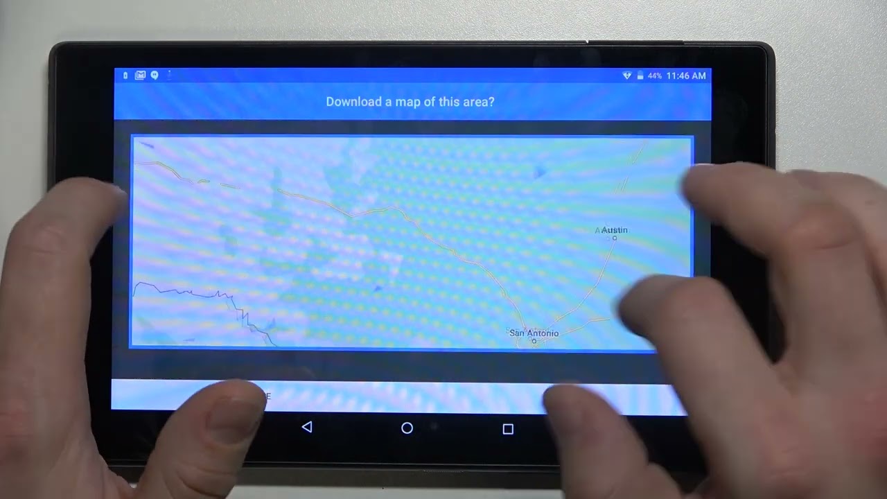 Use Google Maps Offline on LENOVO TAB 4 8 – Google Maps Settings ...
