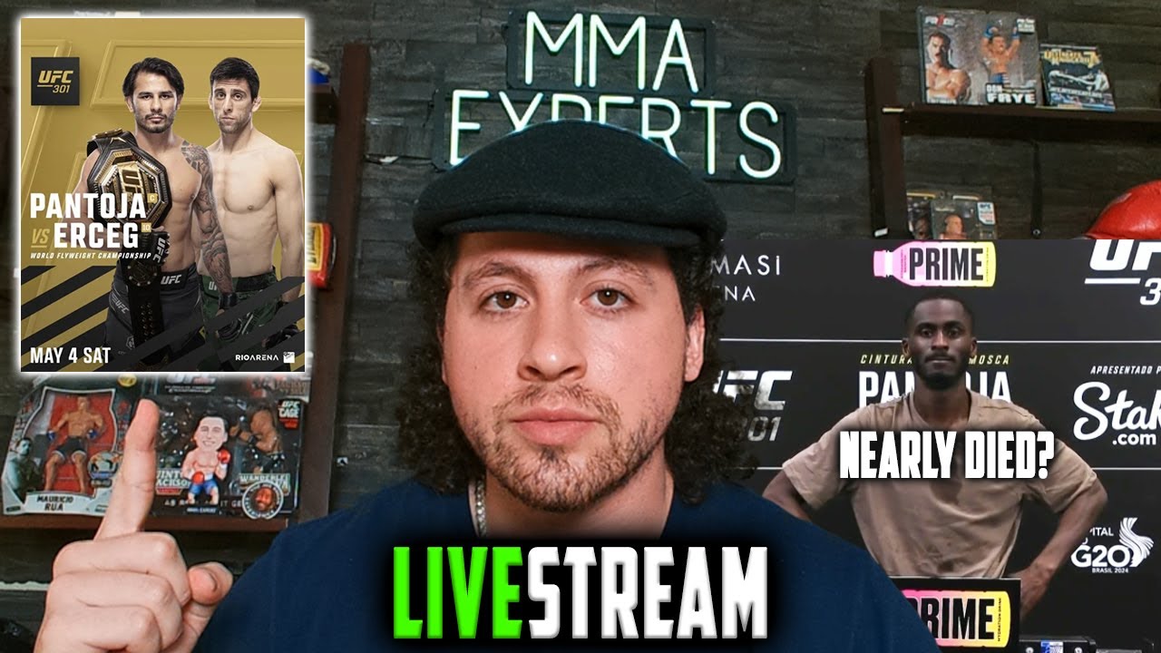 UFC 301 WEIGH IN REACTION! FIGHTER NEARLY DIES? JONES VS PEREIRA ...