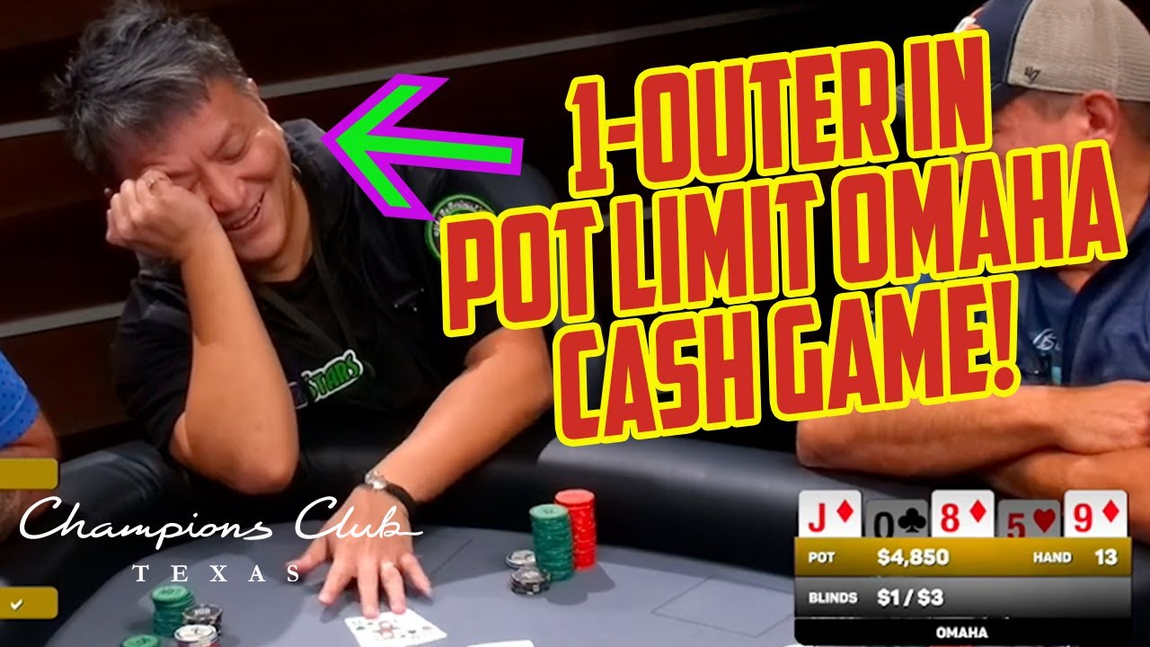 Straight Flush vs Ace-High Flush in Pot Limit Omaha Cash Game! [1,600 ...