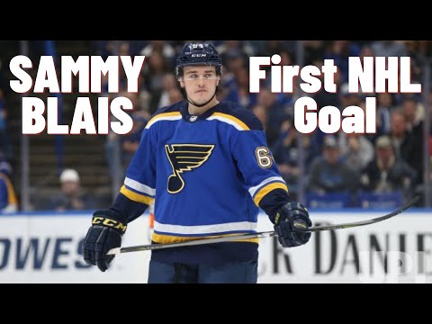 Sammy Blais #64 (St. Louis Blues) first NHL goal 25/11/2017 - YouTube