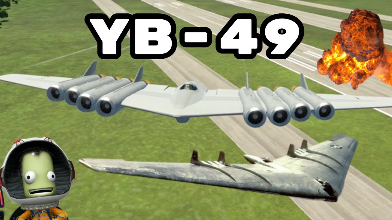 KSP2: Building a MASSIVE Flying Wing (YB-49) | #ksp2 - YouTube