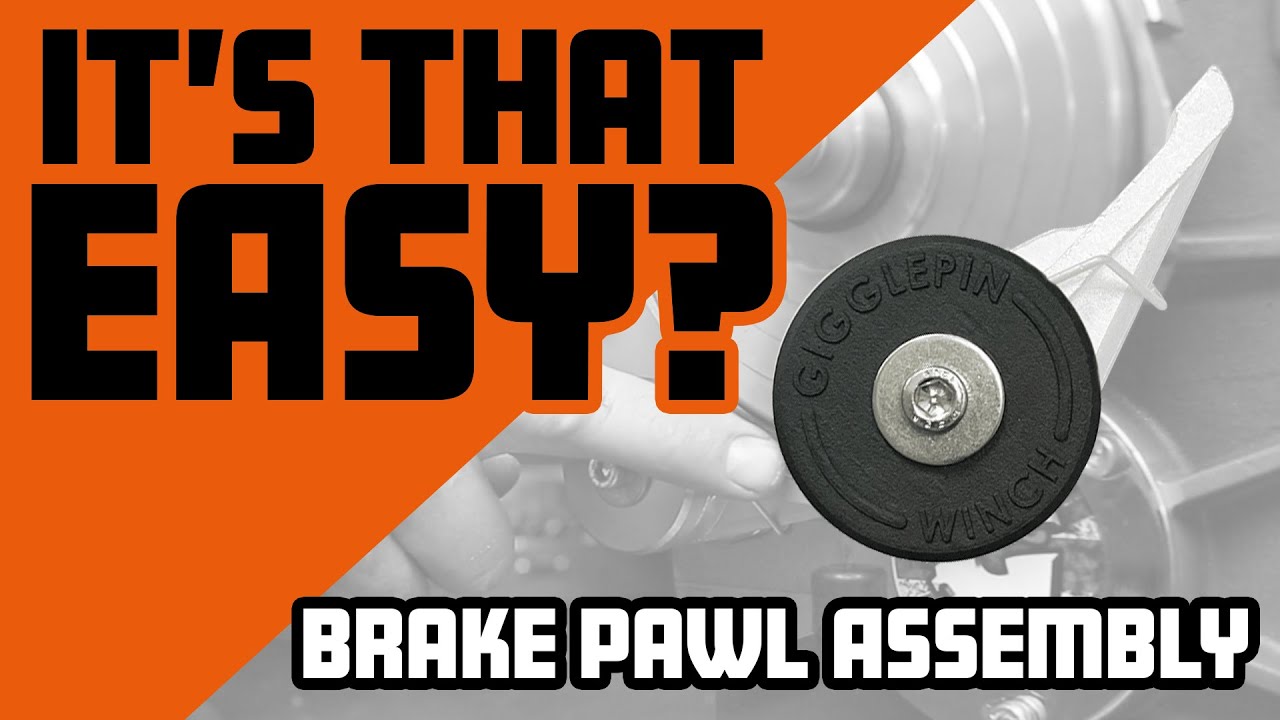 How to Build a Brake Pawl Assembly - The Easy Way - YouTube
