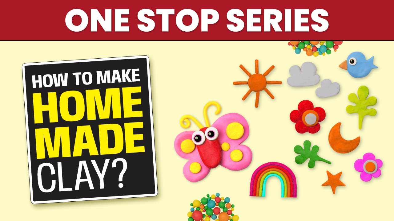 DIY Soft Clay | How to Make Clay Without Glue | Homemade Clay | 2024-25 ...